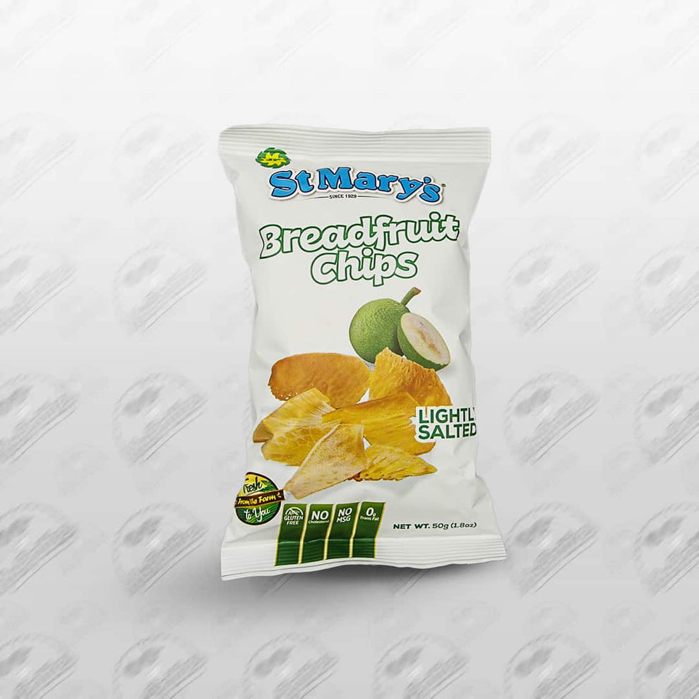 St Mary’s Breadfruit Chips 50g – Mr. Patties